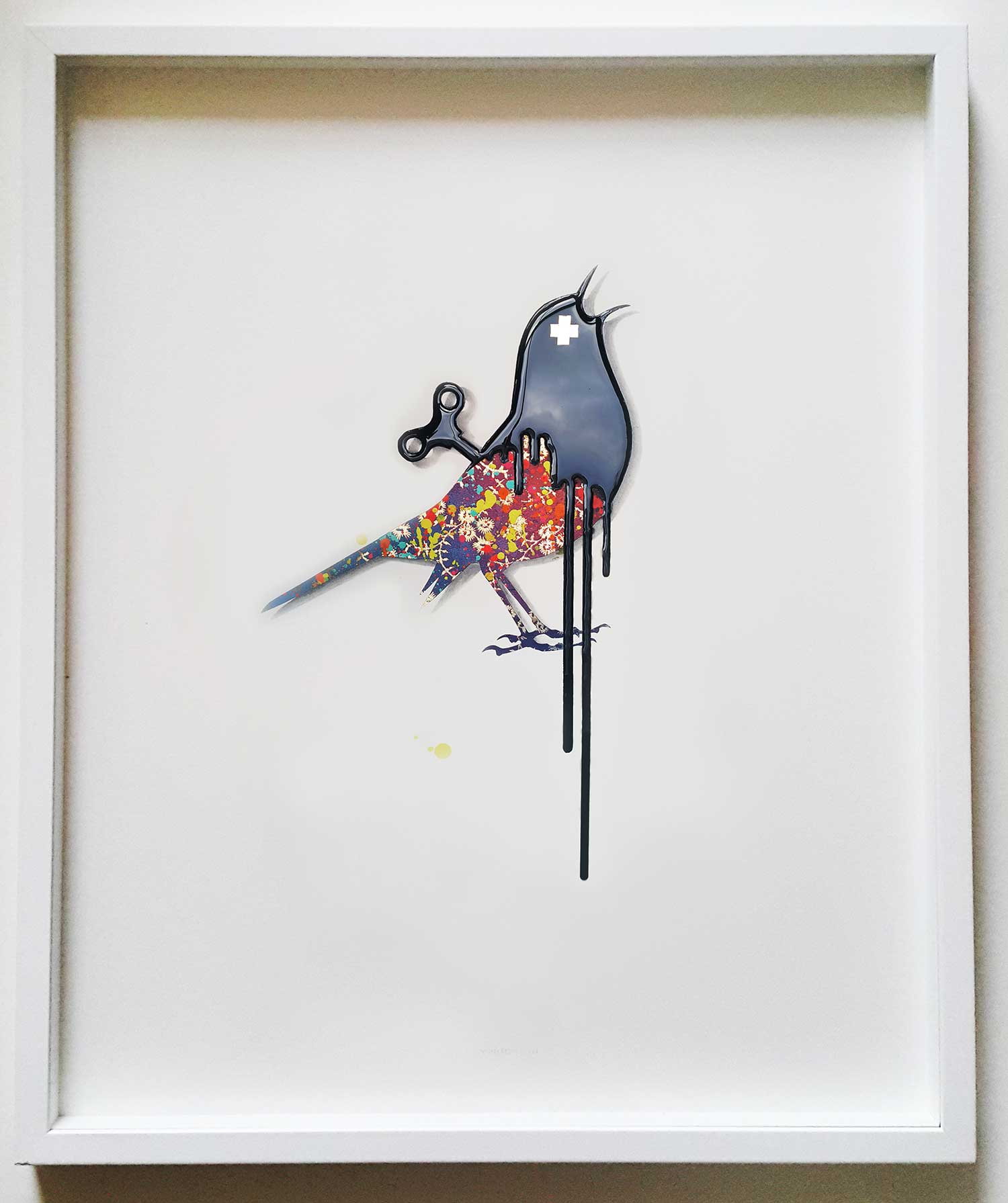 VeeBee Art & Design - VeeBee Original Clockwork Bird fly